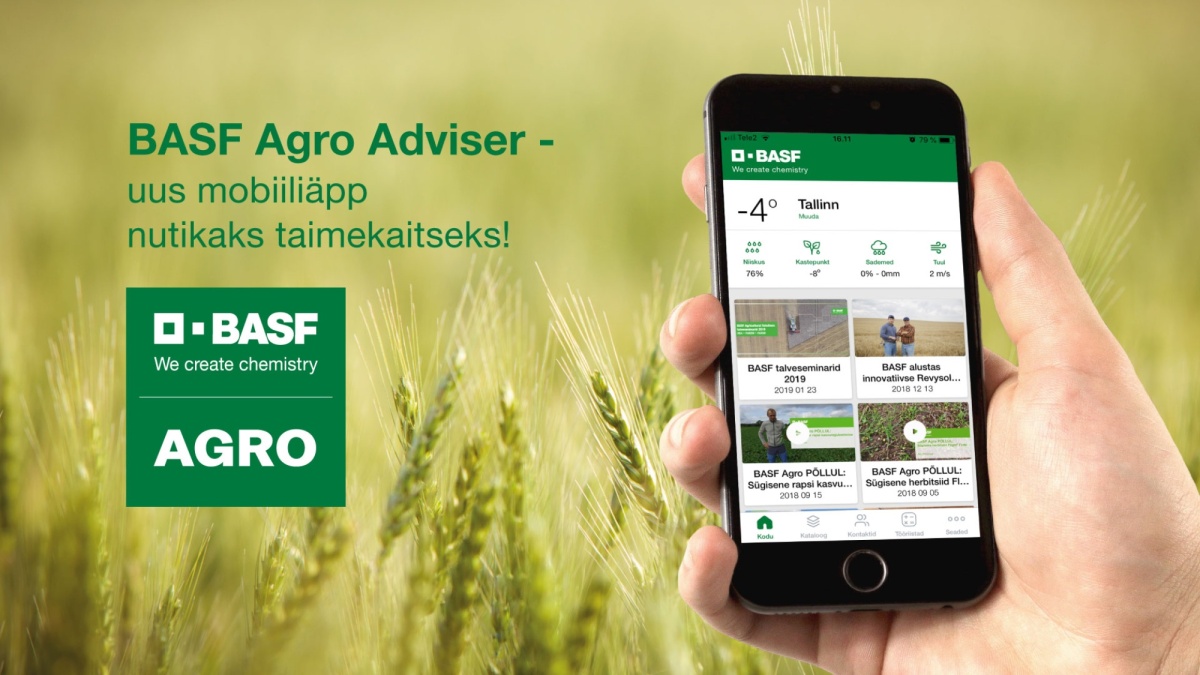 BASF Agro Adviser mobiilirakendus